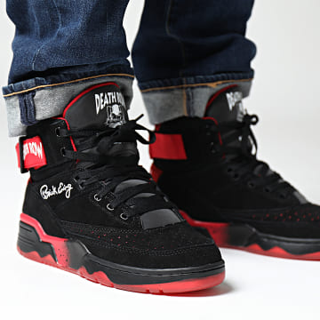 Ewing Athletics - Baskets 33 Hi x Death Row Records 1BM00573 Black Red ...