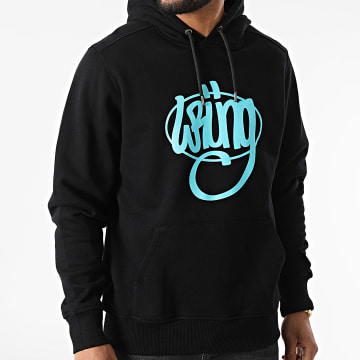 Wrung - Sweat Capuche Essential Noir - LaBoutiqueOfficielle.com