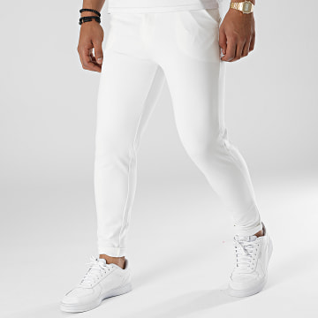 Frilivin - Pantalon Chino Slim 10089 Blanc - LaBoutiqueOfficielle.com