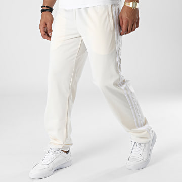 Adidas Originals - Pantalon Jogging A Bandes HR7901 Beige ...
