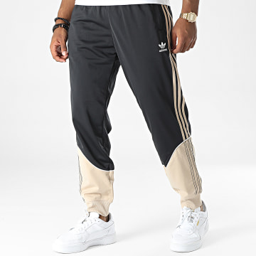 Adidas Originals - Pantalon Jogging A Bandes Tricot SST HI3004 Noir ...