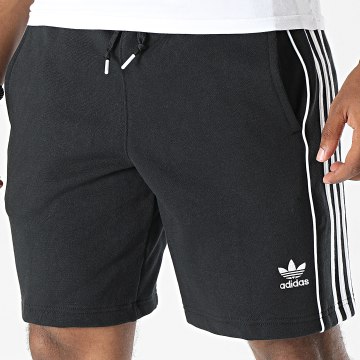 Adidas Originals - Short Jogging A Bandes Essential HK7307 Noir ...
