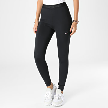 Tommy Hilfiger - Legging Femme Branded Tape Essential 1540 Noir ...