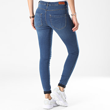 Only - Jean Skinny Femme Royal Bleu Denim - LaBoutiqueOfficielle.com