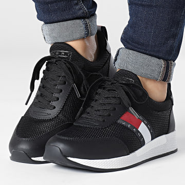 Tommy Hilfiger - Baskets Femme Flexi Runner 1789 Black ...