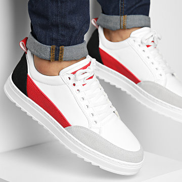 Classic Series - Baskets 2001 White Red Black - LaBoutiqueOfficielle.com