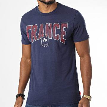 FFF - Tee Shirt Bleu Marine - LaBoutiqueOfficielle.com