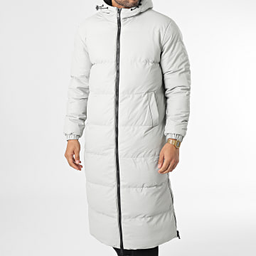 Frilivin - Doudoune Capuche Longue Gris - LaBoutiqueOfficielle.com