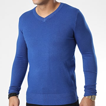 Classic Series - Pull J662 Bleu Roi - LaBoutiqueOfficielle.com