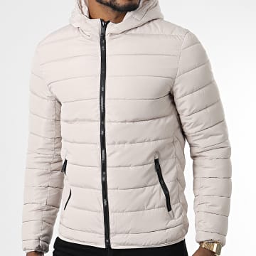 Kymaxx - Doudoune Capuche 149-77 Beige - LaBoutiqueOfficielle.com