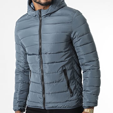 Kymaxx - Doudoune Capuche 149-79 Gris - LaBoutiqueOfficielle.com