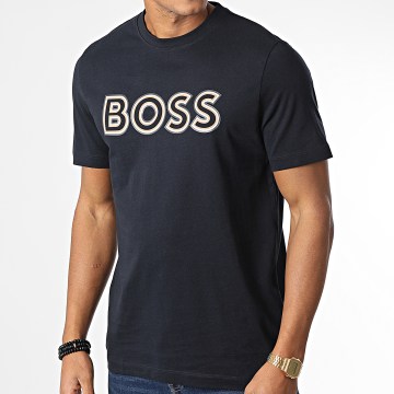 BOSS - Tee Shirt 50476801 Bleu Marine - LaBoutiqueOfficielle.com