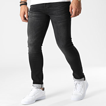 Jack And Jones - Jean Slim Glenn Original Noir - LaBoutiqueOfficielle.com