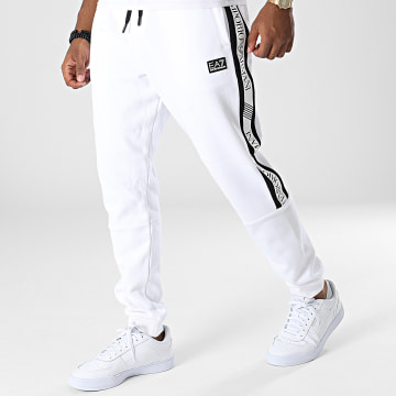 EA7 Emporio Armani - Pantalon Jogging 6LPPAB Blanc ...
