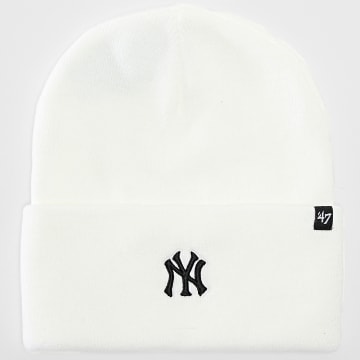 '47 Brand - Bonnet Mini Logo New York Yankees Blanc ...