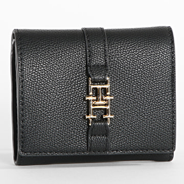 Tommy Hilfiger - Billetero de felpa para mujer 4238 Negro - Ryses