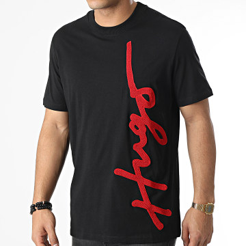 HUGO - Tee Shirt Dyton 50482884 Noir - LaBoutiqueOfficielle.com