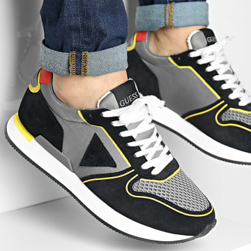 Guess - Baskets FM5POTELL12 Grey - LaBoutiqueOfficielle.com