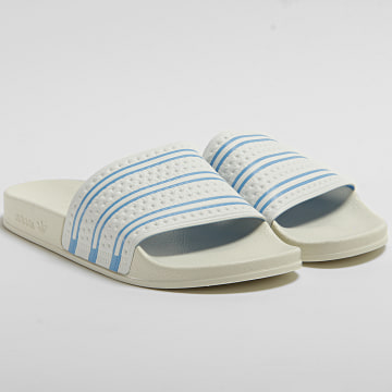 Adidas Originals - Claquettes Adilette GX9894 Light Blue Off White ...