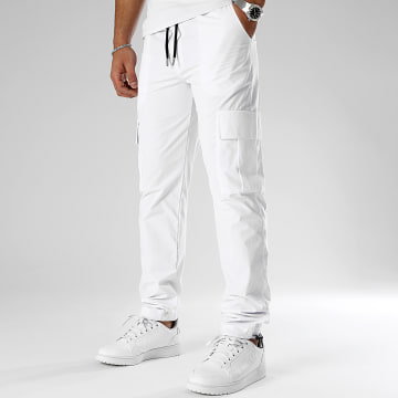 LBO - Pantalon Cargo 0247 Blanc - LaBoutiqueOfficielle.com