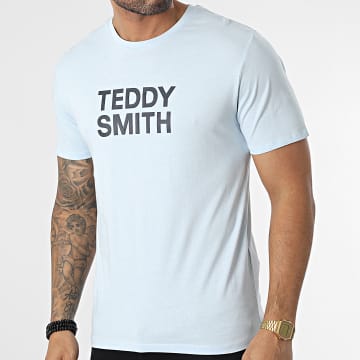Teddy Smith - Tee Shirt Ticlass Basic Bleu Clair - LaBoutiqueOfficielle.com