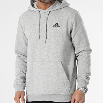 Adidas Sportswear - Sweat Capuche Feelcozy H12213 Gris Chiné ...