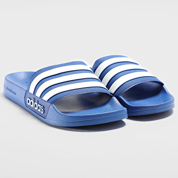 Adidas Sportswear - Claquettes Adilette Shower GW1048 Bleu Roi ...