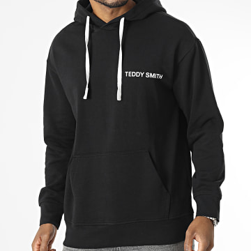Teddy Smith - Sweat Capuche Required Noir - LaBoutiqueOfficielle.com