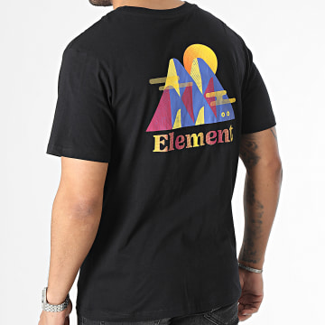 Element - Tee Shirt Hills Noir - LaBoutiqueOfficielle.com