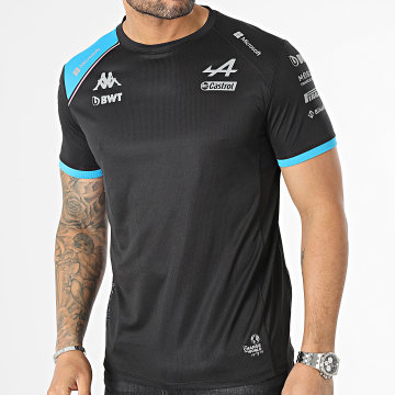Kappa - Tee Shirt Abolim Alpine F1 Noir - LaBoutiqueOfficielle.com