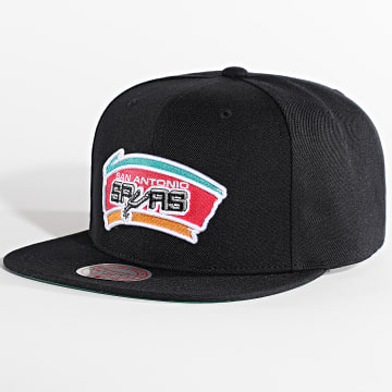 Mitchell and Ness - Casquette Snapback Top Spot San Antonio Spurs Noir ...