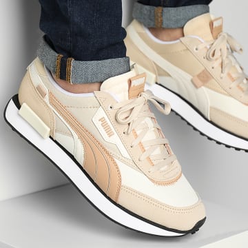 Puma - Baskets Future Rider Displaced 371149 Pristine Granola ...