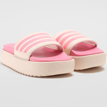 Adidas Sportswear - Claquettes Femme Adilette Platform HP9409 Rose ...