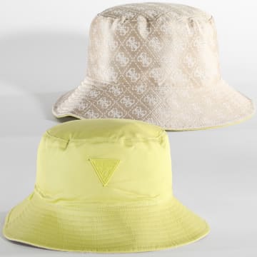 Guess - Bob Réversible W3YZ05-WFIR2 Vert Lime Doré ...