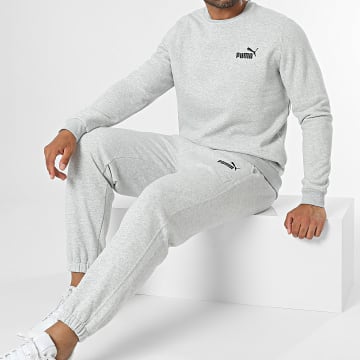 Puma - Ensemble Sweat Crewneck Et Pantalon Jogging FeelGood 670032 Gris ...
