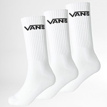 Vans - Lot De 3 Paires De Chaussettes 00XSE Blanc ...