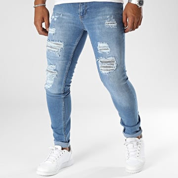 Armita - Jean Skinny Bleu Denim - LaBoutiqueOfficielle.com