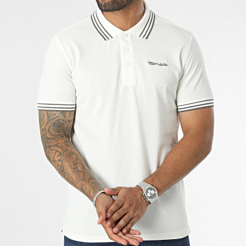 Teddy Smith - Polo Manches Courtes Pasian Blanc - LaBoutiqueOfficielle.com