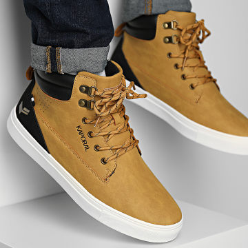 Kaporal - Baskets Montantes Drick 44679 Camel - LaBoutiqueOfficielle.com