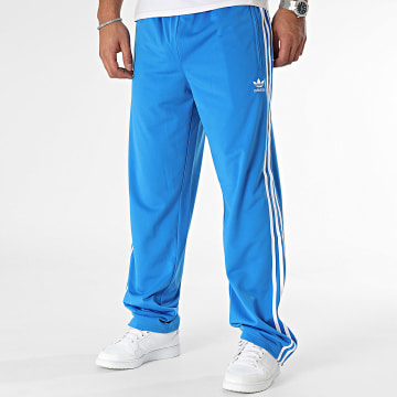 Adidas Originals - Pantalon Jogging Firebird IJ7057 Bleu Clair Blanc ...