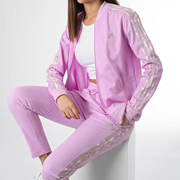 Adidas Sportswear - Tuta da ginnastica a bande da donna Bird IJ8787 ...