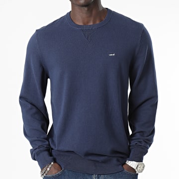 Levi's - Sweat Crewneck A7207 Bleu Marine - LaBoutiqueOfficielle.com