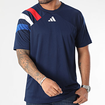 Adidas Performance - IK5738 Camiseta cuello redondo azul marino - Ryses