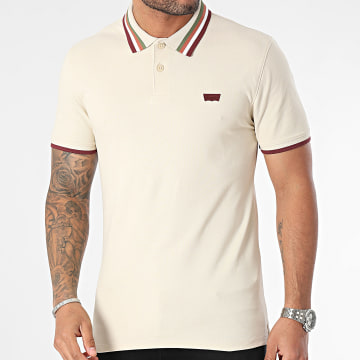 Levi's - Polo Manches Courtes Slim A4842 Beige - LaBoutiqueOfficielle.com