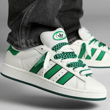 Adidas Originals - Baskets Campus 00s IF8762 Core White Green Off White ...