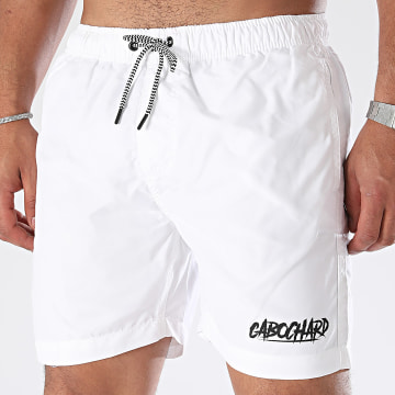 25G - Short De Bain Cabochard Blanc - LaBoutiqueOfficielle.com