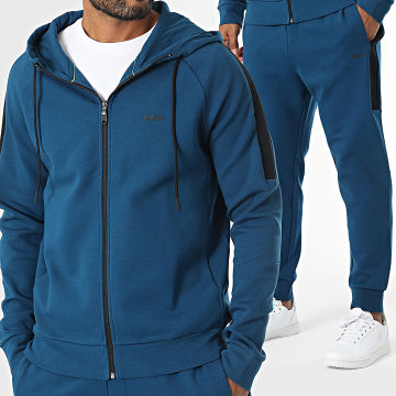 BOSS - Ensemble De Survêtement Tracksuit Set 50519395 Bleu Canard ...