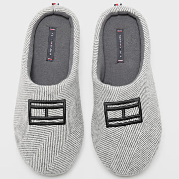 Tommy Hilfiger - Mules Flag Herringbone House 5304 Dark Ash ...