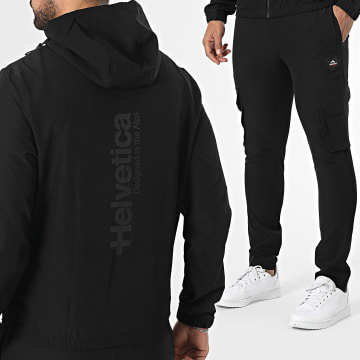 Helvetica - Ensemble Veste Zippée Capuche Et Pantalon Cargo Neptune ...