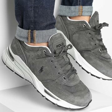 Polo Ralph Lauren - Baskets Trackster 250 Grey - LaBoutiqueOfficielle.com